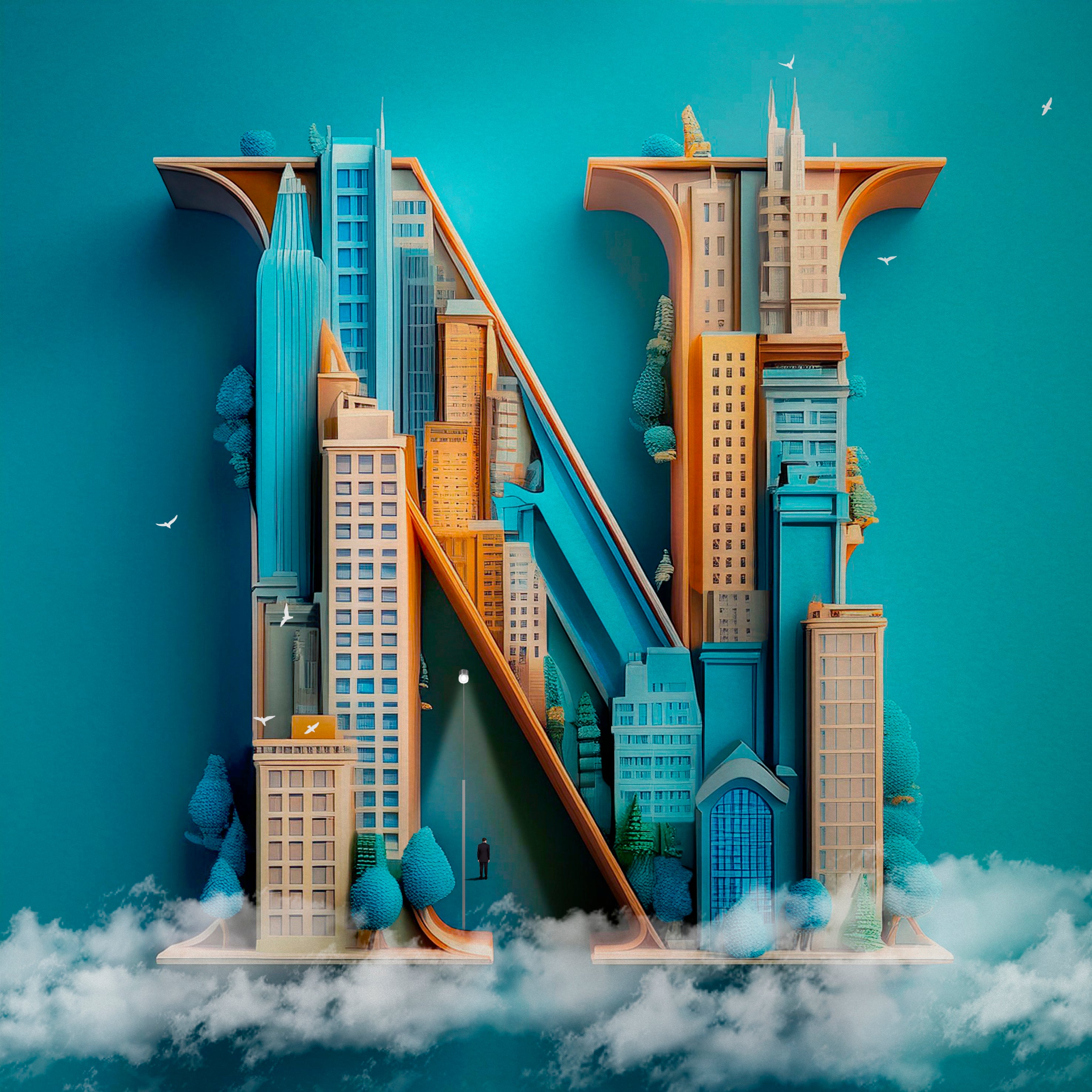 THE LETTER N_En – Lisa Saad Photographer